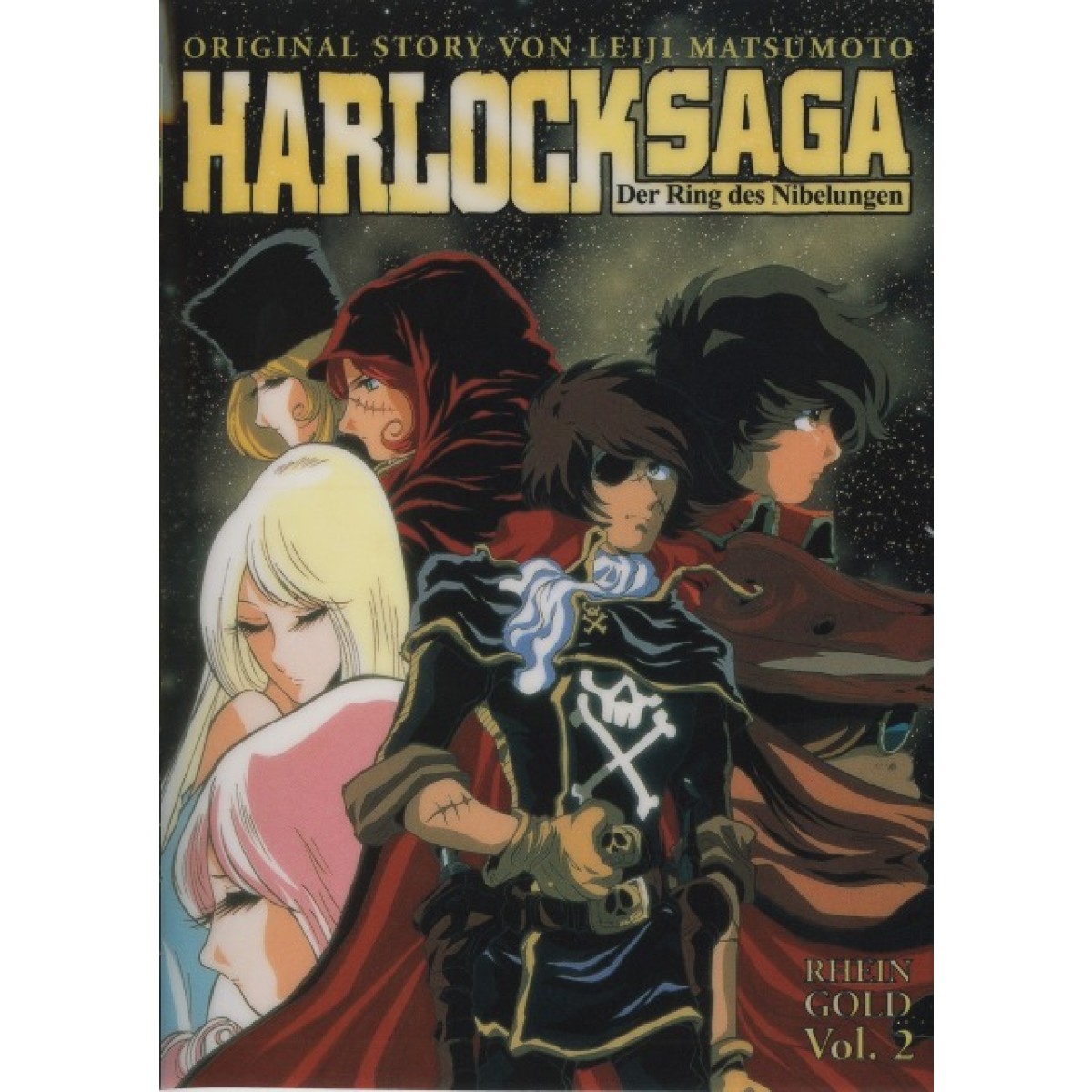 Harlock Saga, Komplett-Set 2 DVDs - nipponart Anime & Manga Shop