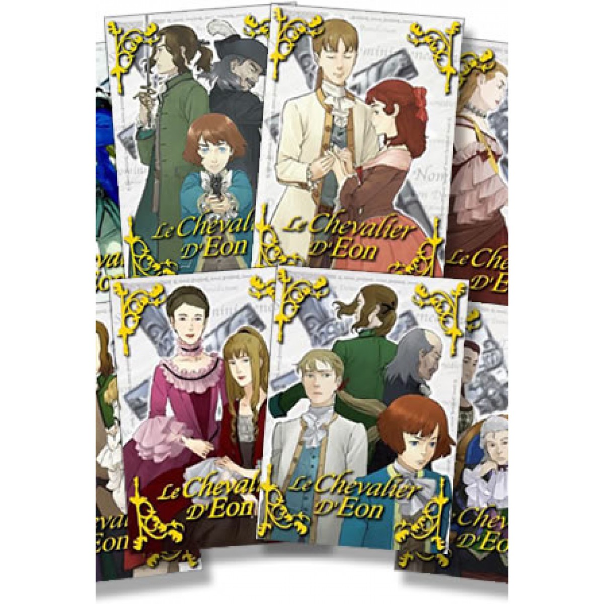 Le Chevalier d'Eon Komplett-Set, Vol. 01 - 08 - nipponart Anime & Manga ...