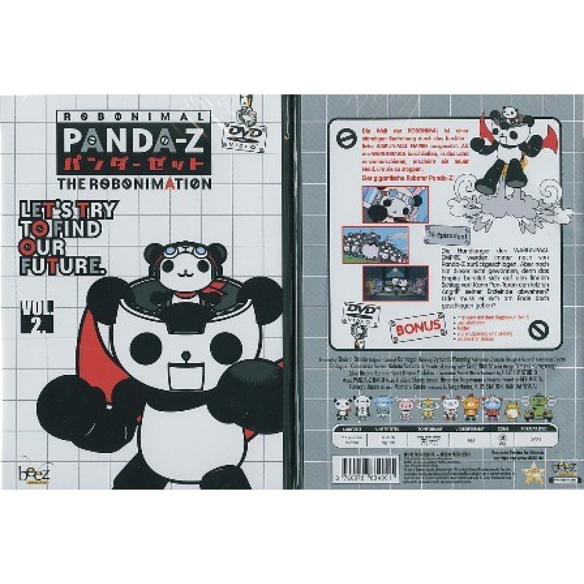 Panda Z Komplett-Set inkl. Figur - nipponart Anime & Manga Shop