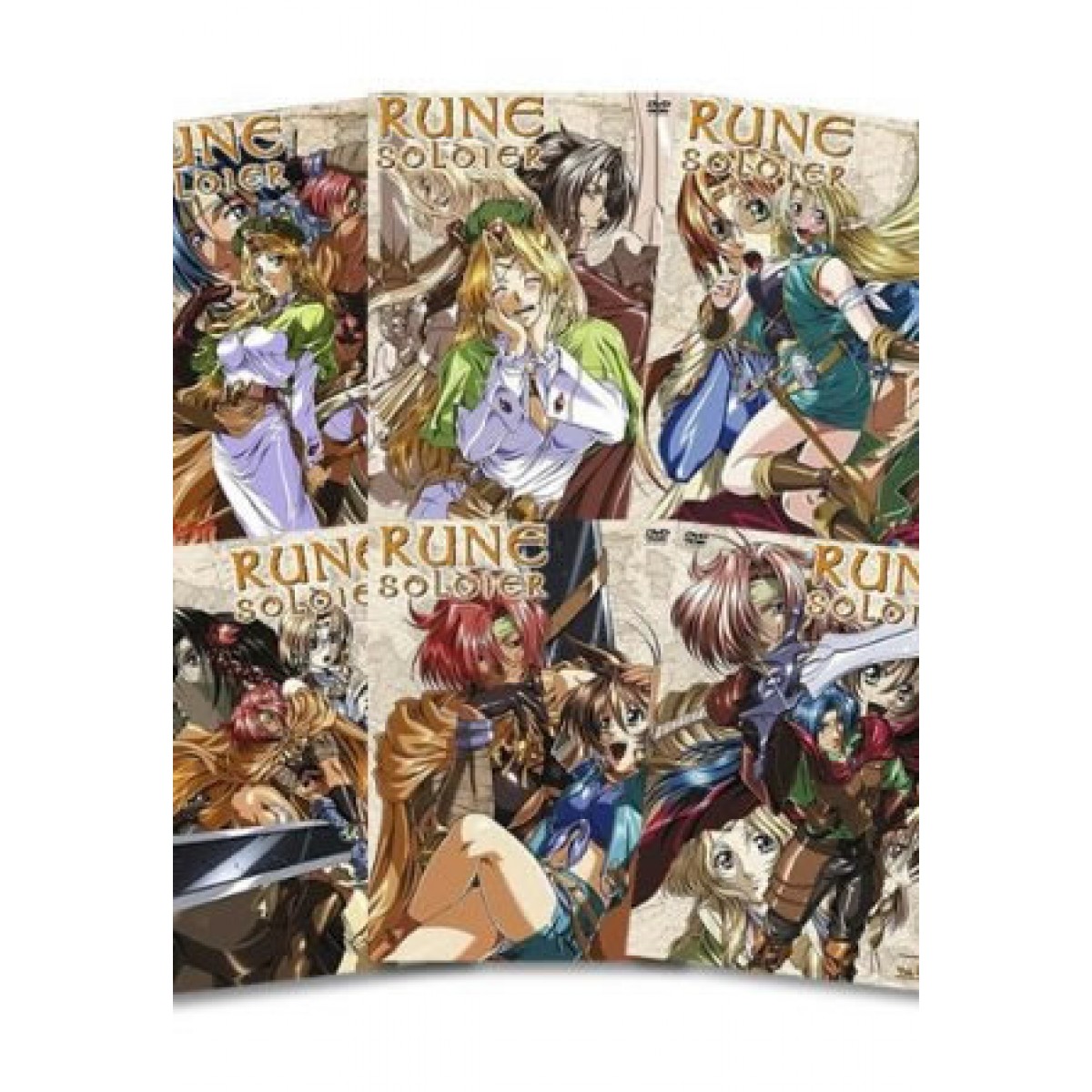 Rune Soldier Komplett-Set, Vol. 01 - 06 - nipponart Anime & Manga Shop