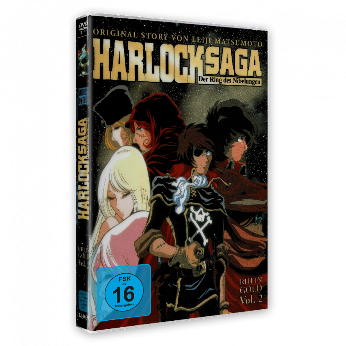 Harlock Saga, Komplett-Set 2 DVDs - nipponart Anime & Manga Shop
