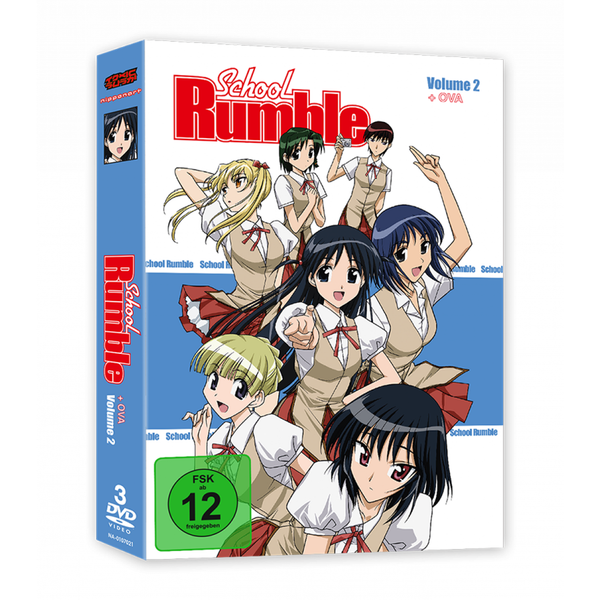 School Rumble - DVD-Box Vol. 1 + 2 Komplett-Set - nipponart Anime ...