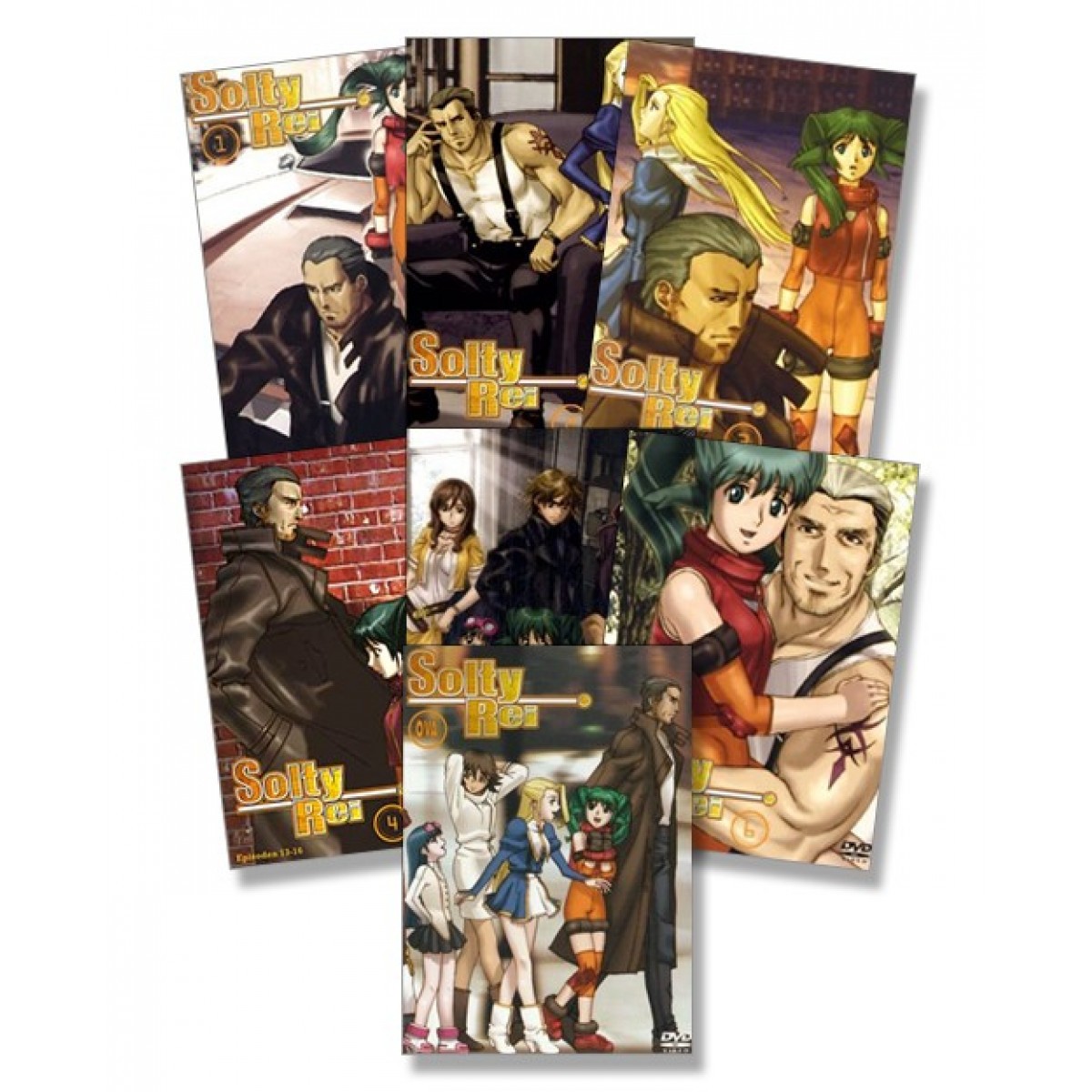 Solty Rei Komplett-Set, Vol. 01 - 07 - nipponart Anime & Manga Shop