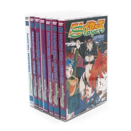 Slayers Mega-Bundle (alle 3 Staffeln inkl. alle Movies!) - nipponart ...